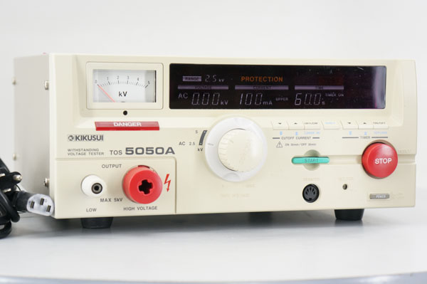 KIKUSUI TOS5050A WITHSTANDIG VOLTAGE TESTER 耐電圧試験機買い取りしてます｡ | 中古測定器買取